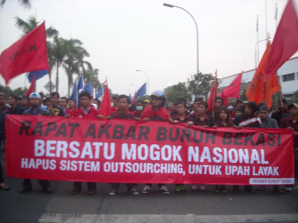 KOALISI MASYARAKAT SIPIL MENDUKUNG MOGOK NASIONAL