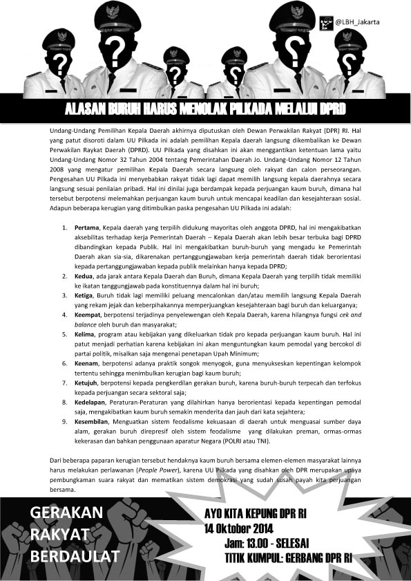 Kenapa Kita Harus Dukung Pilkada Langsung? Ini Jawabannya