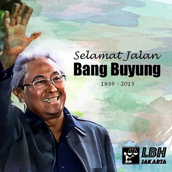 “Si Abang” Adnan Buyung Nasution Pelopor Bantuan Hukum Indonesia Itu Sudah Pulang